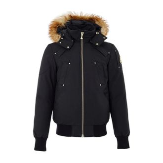 Moose Knuckles Homme, Vestes, Noir, Taille: M Giubbino Bomber Imbottito
