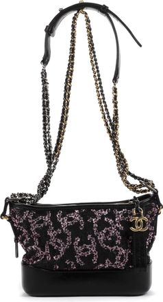Chanel Crossbody Bags - Gabrielle Sequins - Gr. unisize - in Schwarz - für Damen