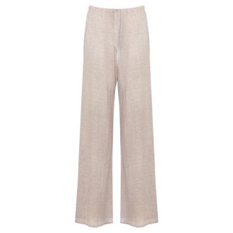 Avant Toi Damen, Hosen, Beige, SGr&ouml;&szlig;e