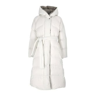 Moorer Giubbotto Wintra-Stp - Femme - Manteaux - Blanc - Taille: 36 FR