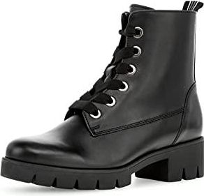 Gabor Femme Bottines, Dame Rangers,Semelle intérieure Amovible,Chaussures dhiver,doublées,Bottes,Demi-Bottes,Bottines,Noir (Schwarz) / 77,40 EU / 6.5 UK