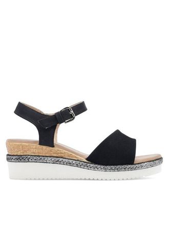 Clara Barson Espadrilles WS2189-15 Schwarz