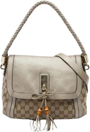 Gucci Pre-owned Bella Satchel - - Pre-owned - Damen - Beige - ONE SIZE