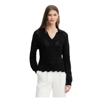 Fracomina Damen, Strickwaren, Schwarzk, XS/SGr&ouml;&szlig;e