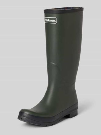 Barbour Gummistiefel mit Label-Detail Modell Abbey Tall Welly