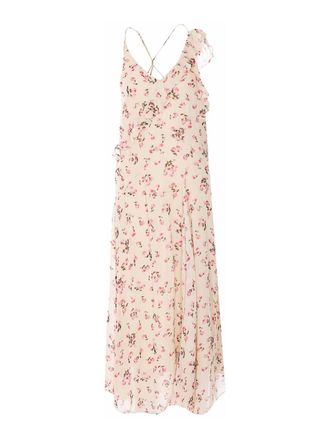 Isabel Marant Robe Au Genou - Beige