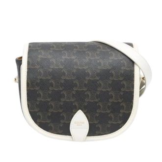 Celine Pre-owned Folco Umh&auml;ngetasche - - Pre-owned - Damen - Braun - ONE SIZE