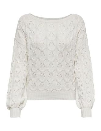 Only ONLBRYNN Life Structure L/S PUL KNT Noos Sweater, Cloud Dancer, X-Small Femme