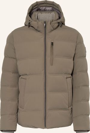Milestone Steppjacke Mssileno Mit Abnehmbarer Kapuze gruen