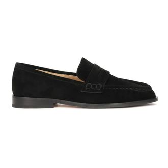 Kazar Femme, Chaussures, Noir, Taille: 38 EU Mocassins noirs en daim
