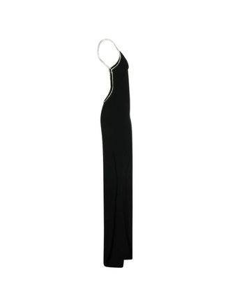 Tom Ford Womens Maxi Dress Black Acetate