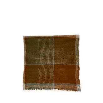 Moismont Foulard &agrave; carreaux en laine