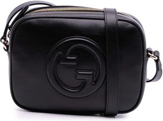 Gucci Hobo Bags - Small Leather Blondie Crossbody - Gr. unisize - in Schwarz - für Damen