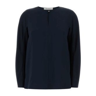 Max Mara Damen, Blusen & Hemden, Blau, SGr&ouml;&szlig;e