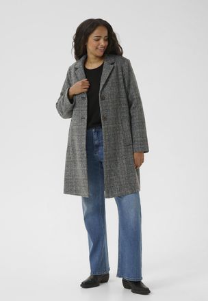 Kaffe Curve Jacke KCvianna Jacke Loose fit grey