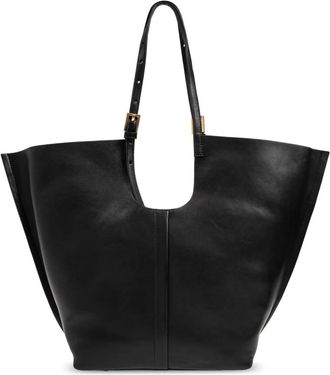 AllSaints Femme, Sacs, Noir, Taille: ONE Size Ara Leather Tote Bag