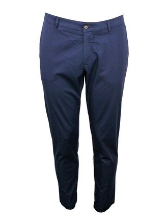 Eleventy Pantalons D&eacute;contract&eacute;s - Bleu