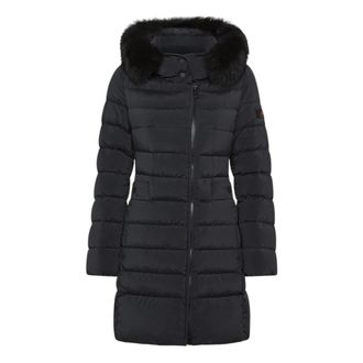 Peuterey Seriola ML 06 FUR - - Coats - Damen - Schwarzk - 5XL
