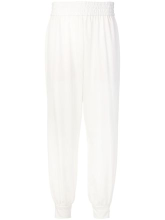 Marc Jacobs pantalon fusel&eacute; &agrave; coupe sarouel - Blanc
