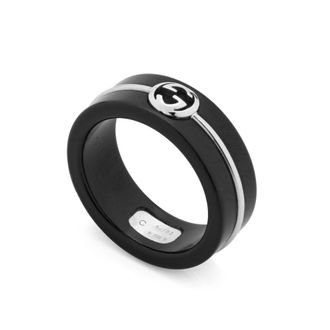 Gucci Icon D&uuml;nner Bandring - - Accessories - Damen - Schwarzk - 60 MM