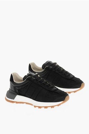 Maison Margiela MM22 Leather and Fabric Low Top Sneakers Größe 40