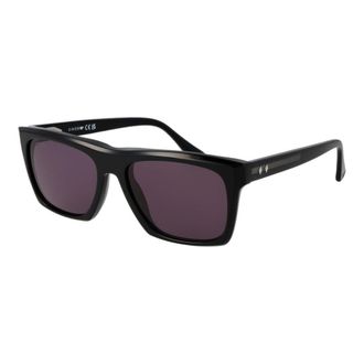 Web Schwarze Acetat-Sonnenbrille