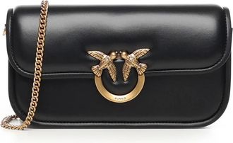 Pinko Pinko, Femme, Sacs, Noir, Taille: ONE Size Small Love Bag Box
