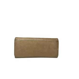 Loewe Portefeuille en cuir Pre-owned - Femme - Pre-owned - Beige - Taille: ONE Size
