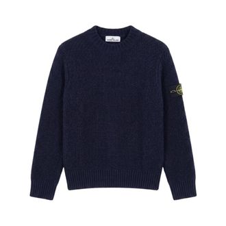 Stone Island Maglia RWS - - Knitwear - Herren - Blau - XL