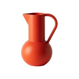 Raawii Carafe Strøm - Orange - Céramique émaillé - Designer Nicholai Wiig-Hansen