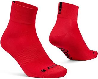 GripGrab Chaussettes Été Légères SL Performance Eyecatching 2 Longueurs Chaussettes de Cyclisme Vélo de Course VTT