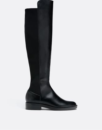 Stradivarius bottes cavali&egrave;res au-dessus du genou noires