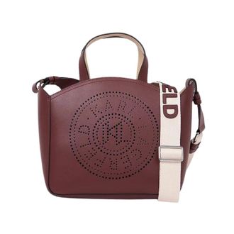 Karl Lagerfeld K/Circle Petit Sac Cabas - Femme - Sacs - Brun - Taille: ONE Size