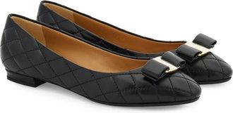 Ferragamo Varina Ballet Flat - Black