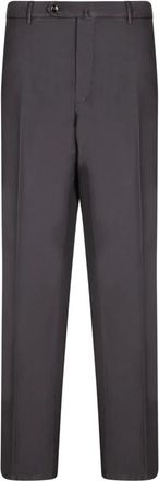 Dell'Oglio Homme, Pantalons, Gris, Taille: 4XL Pantalon en coton lav&eacute;
