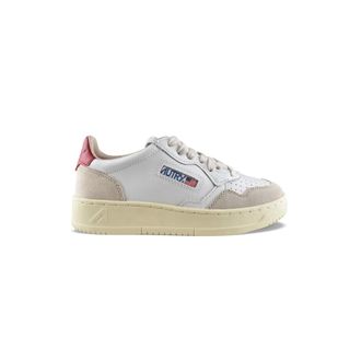 Autry Femme, Chaussures, Blanc, Taille: 35 EU Medalist Low Baskets