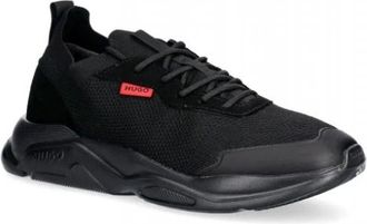 HUGO BOSS Homme, Chaussures, Noir, Taille: 45 EU Leon Baskets