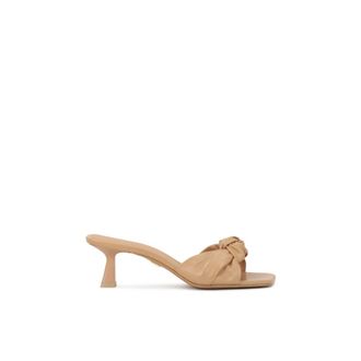 Kazar Beige Mules mit dekorativer Knoten - - Shoes - Damen - Beige - 37 EU