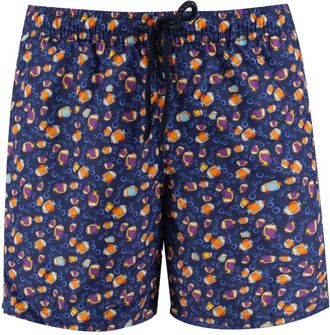 Drumohr Homme, Maillots de bain, Bleu, Taille: XL Nylon Swim Shorts