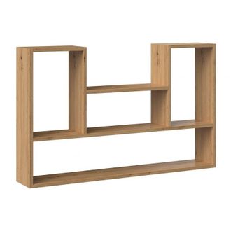 Hucoco Hucoco - lulu - Bibliothèque à suspendre - Etagère murale - 100x60x16 cm - Rangement mural salon