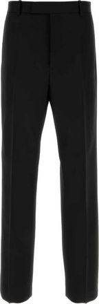 Jil Sander Homme, Pantalons, Noir, Taille: XL Pantalon en Gabardine de Laine