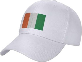 Generic Casquette Baseball Drapeau De La C&ocirc;te DIvoire Bonnet De Golf Respirant,R&eacute;glable Casquette De Baseball pour Voyages Badminton Adulte