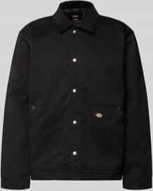 Dickies Jacke mit Umlegekragen und Label-Detail