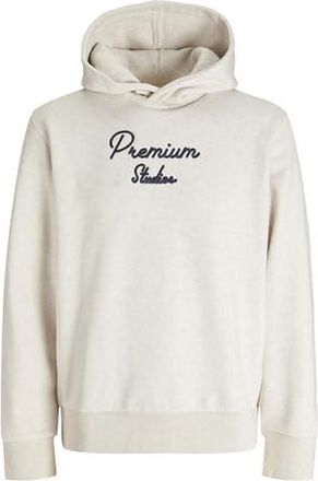 Jack & Jones Premium Sweat &agrave; Capuche Sweat &agrave; Capuche Imprim&eacute; Light Grey Melange L Light Grey Melange L