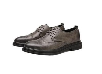 Generic Chaussures habill&eacute;es for Hommes, Chaussures Richelieu &agrave; Lacets, Bout Pointu, en Cuir de Vache, antid&eacute;rapantes, Semelles Basses en Caoutchouc, for Mari
