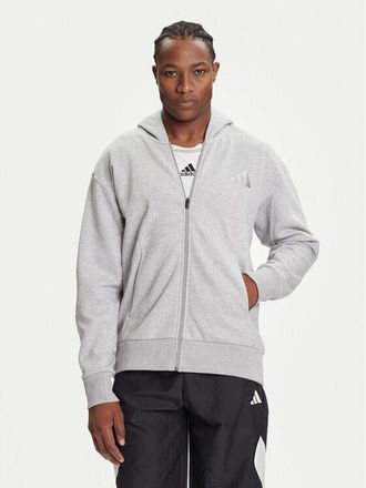 adidas Sweatshirt ALL SZN Fleece IY4159 Grau Loose Fit