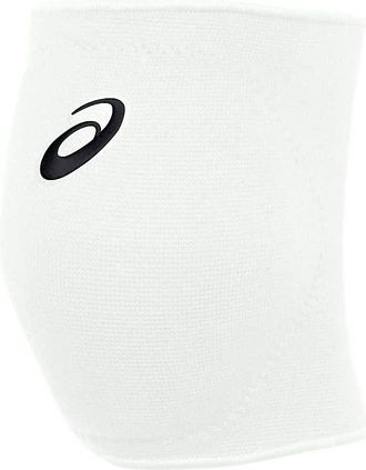 Asics Gel-Rally Volleyball-Knieschoner, Team White, Small/Medium