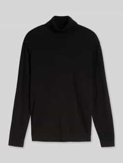 Tom Tailor Rollkragenpullover mit Feinstrickstruktur