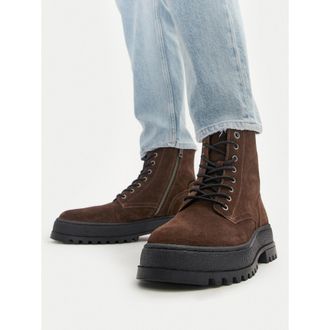 Pepe Jeans London Schn&uuml;rstiefeletten Pepe Jeans PMS50249 Braun