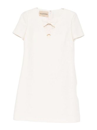 Valentino Garavani Robe Courte - Blanc
